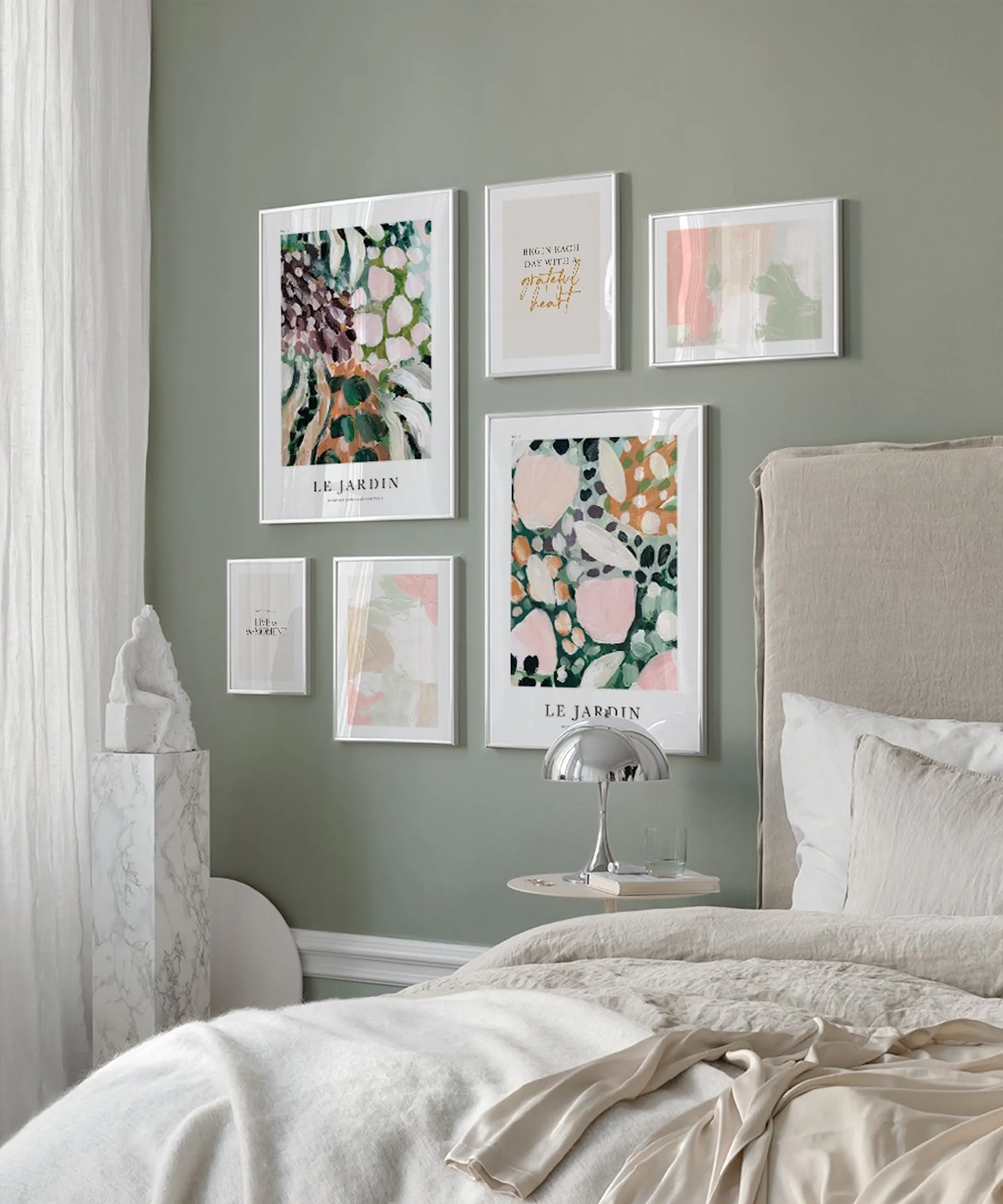 Abstract Pastels No2 Poster