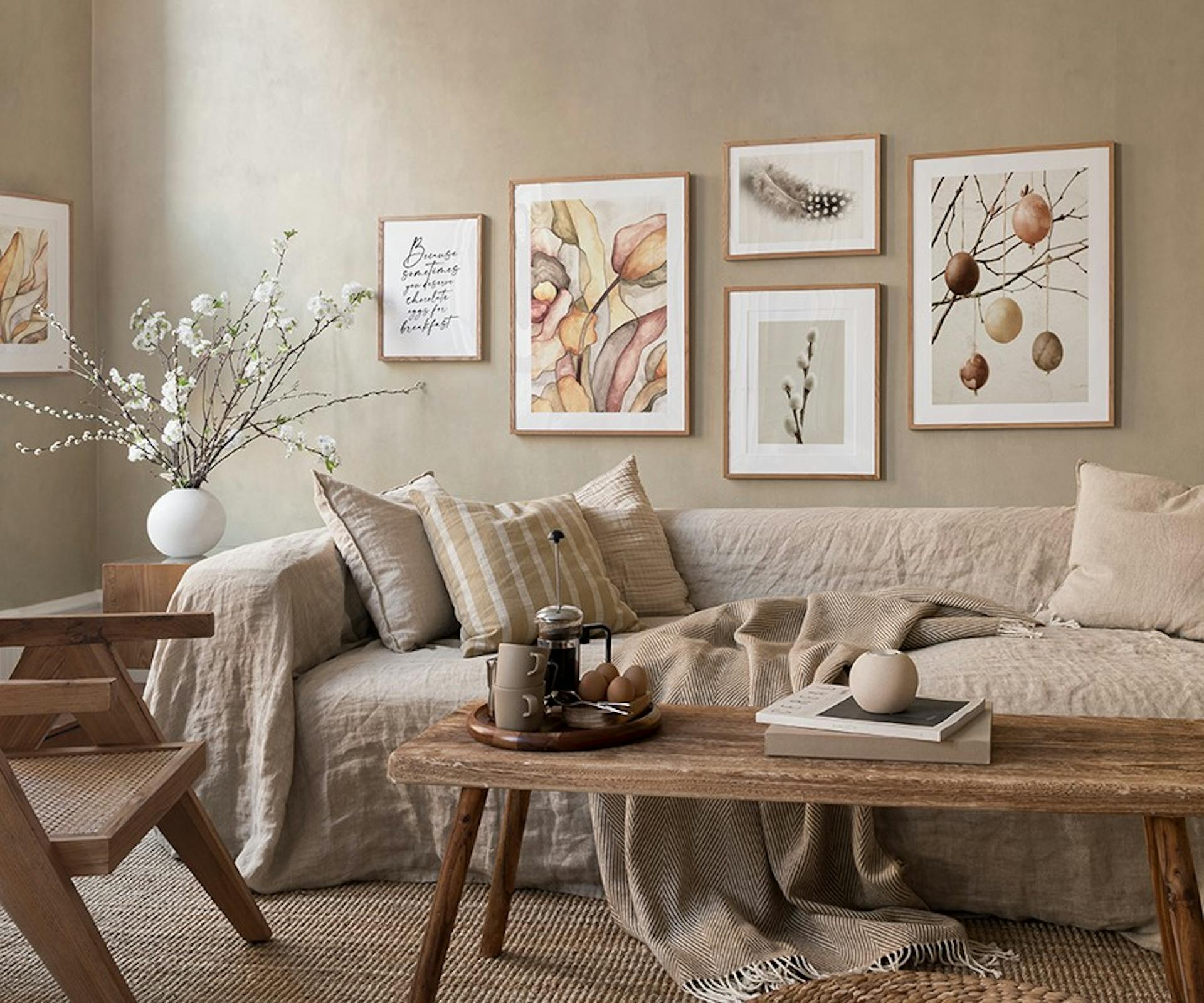 Botanical Shapes No1 Poster