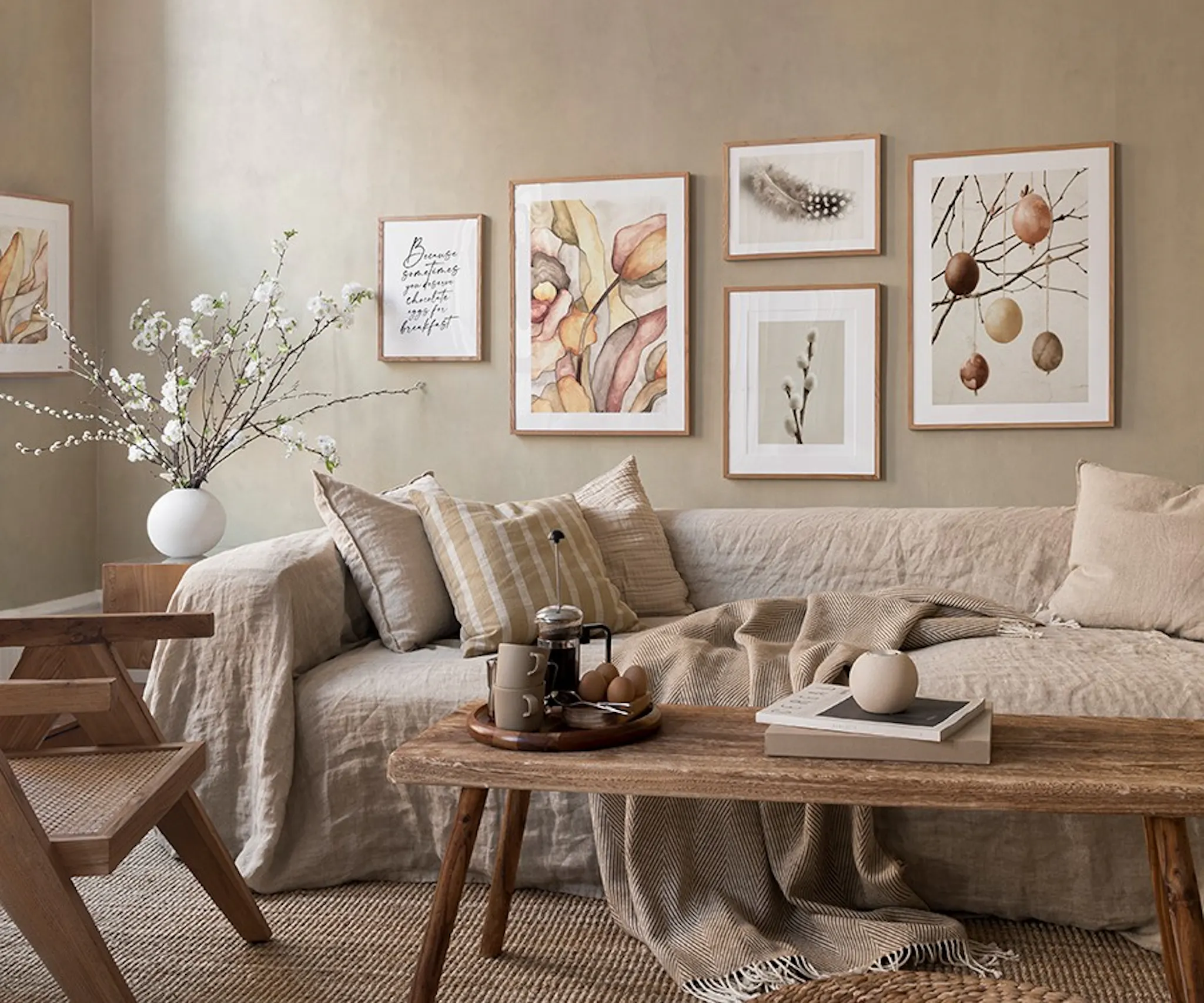 Botanical Shapes No1 Poster