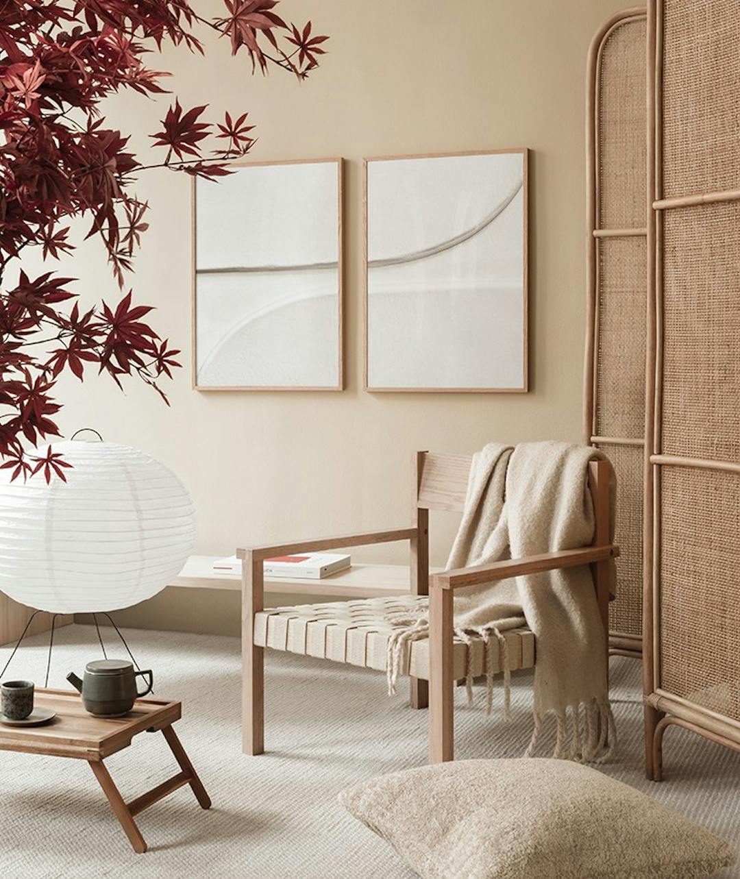 Minimalistic Texture Duo Poster pack