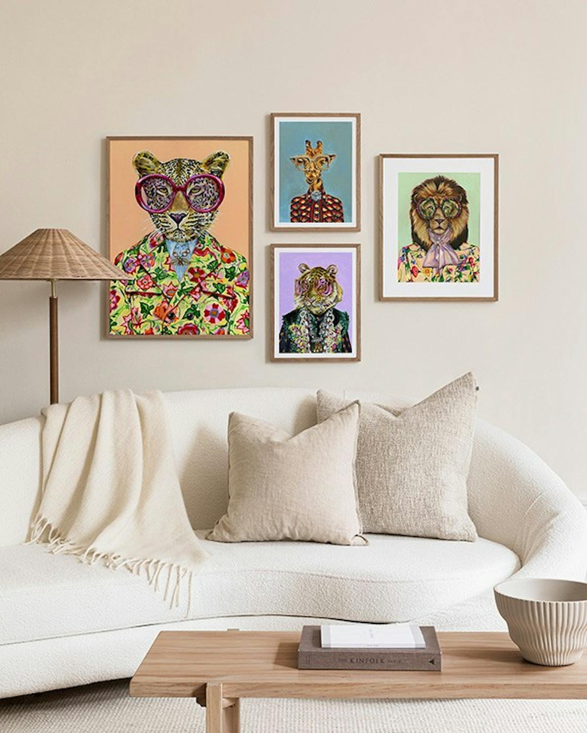 Artsy Leopard Poster
