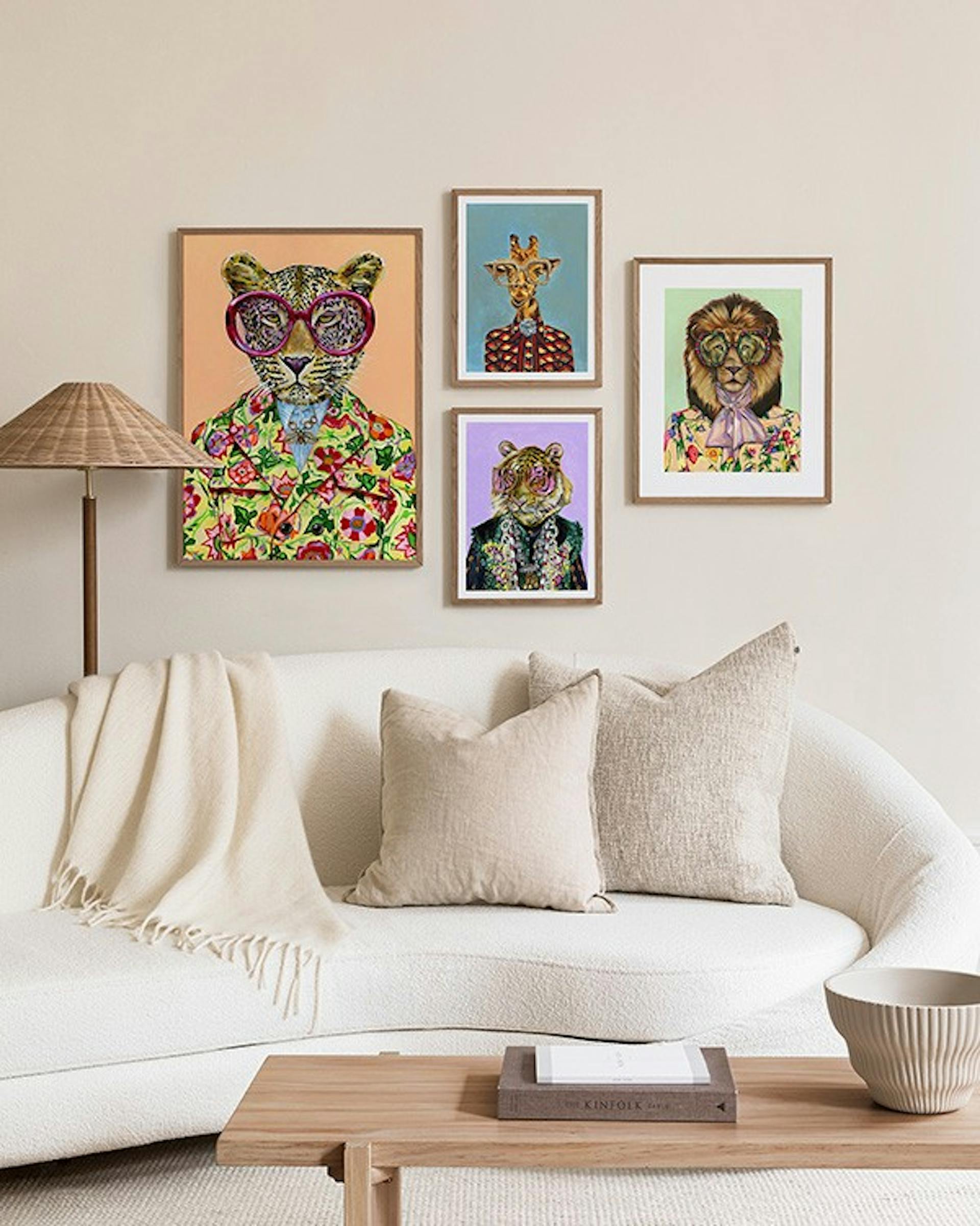 Artsy Leopard Poster