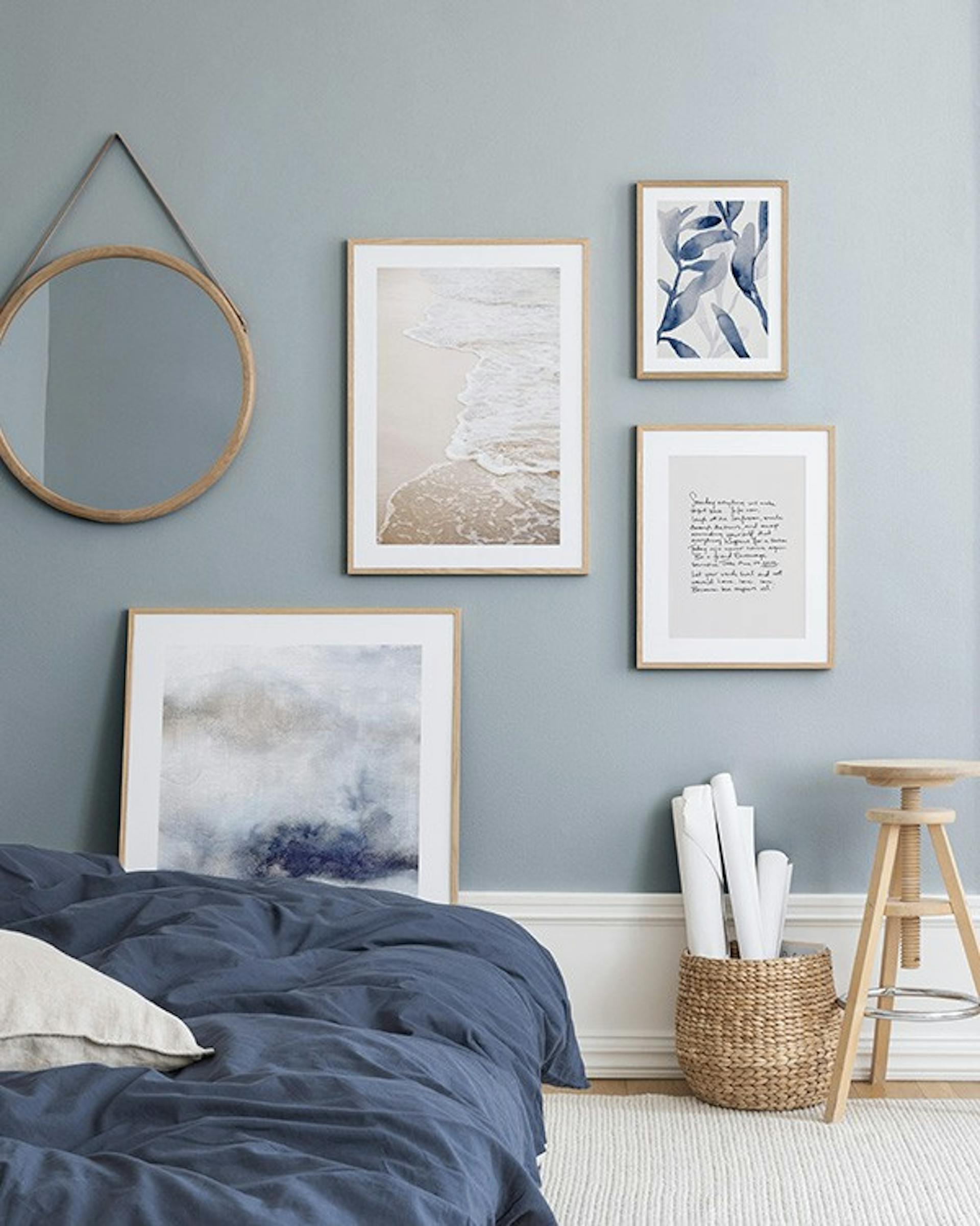 Relief Wheat Canvas - Beige wheat - desenio.com