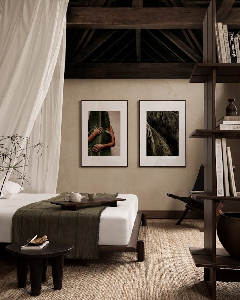 Hidden in Green Print