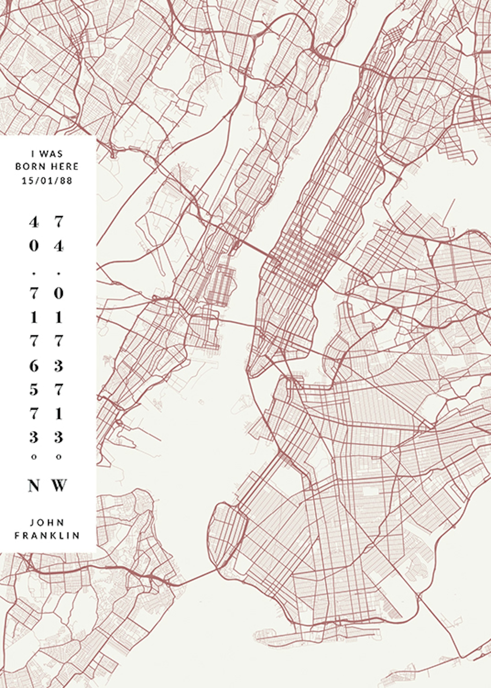 Coordinates posters | Personalise your print | Desenio.eu