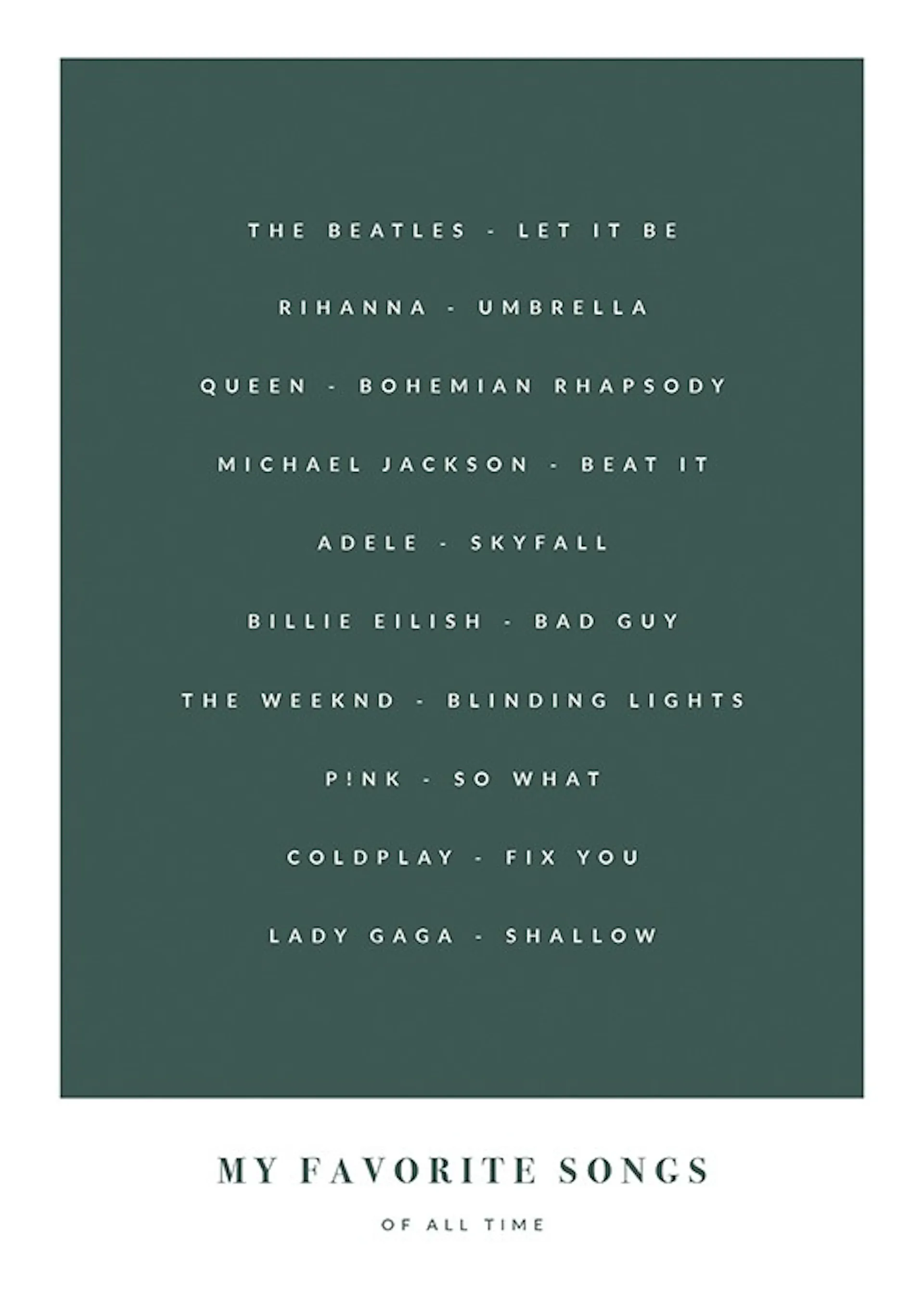 Text posters