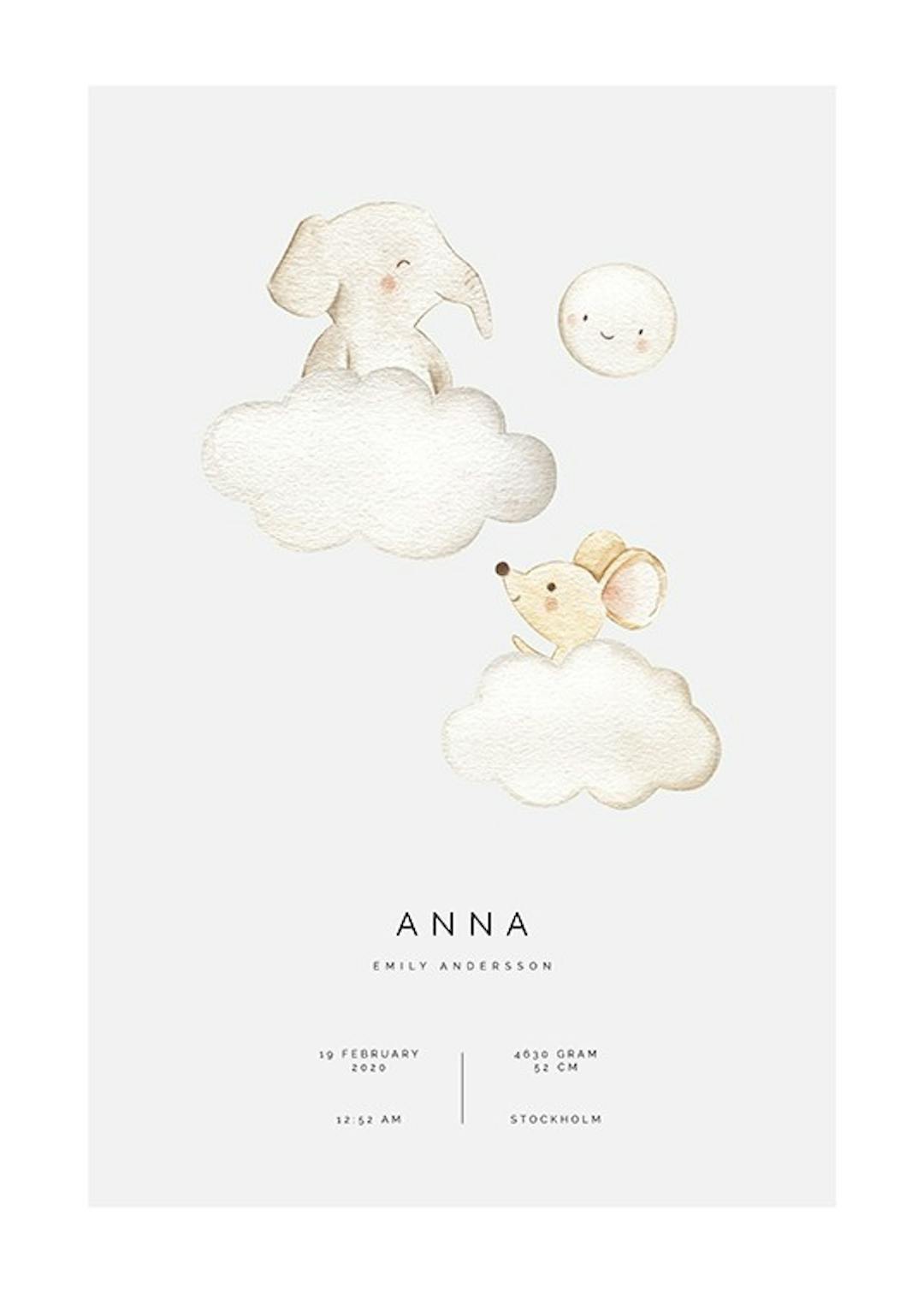 Personlige plakater med egen tekst | Desenio.dk