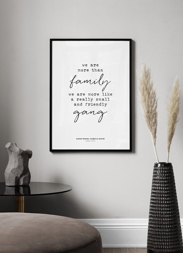 Friendly Gang Personal Poster