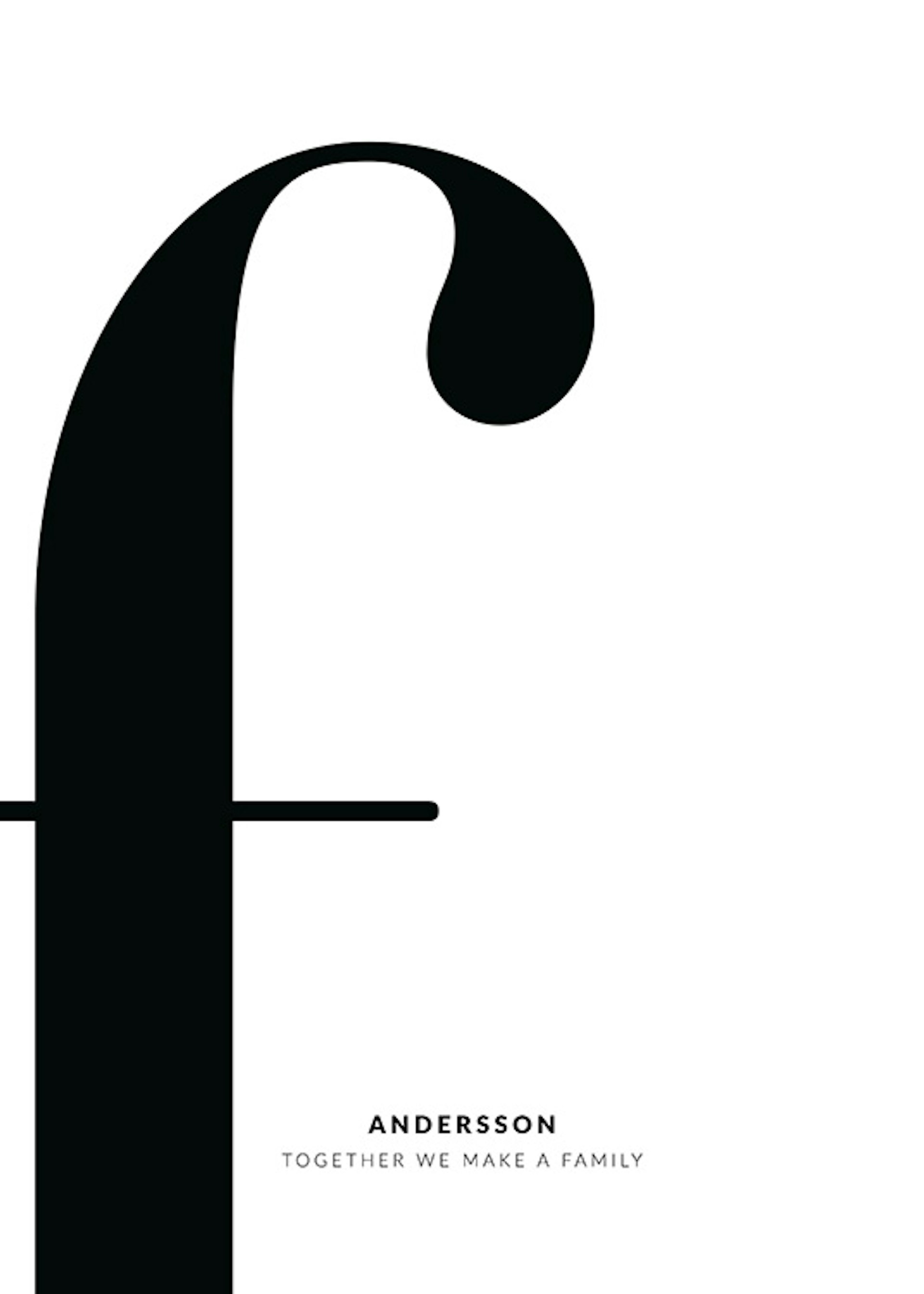 Arte com letras. Posters com as letras do alfabeto | Desenio.pt