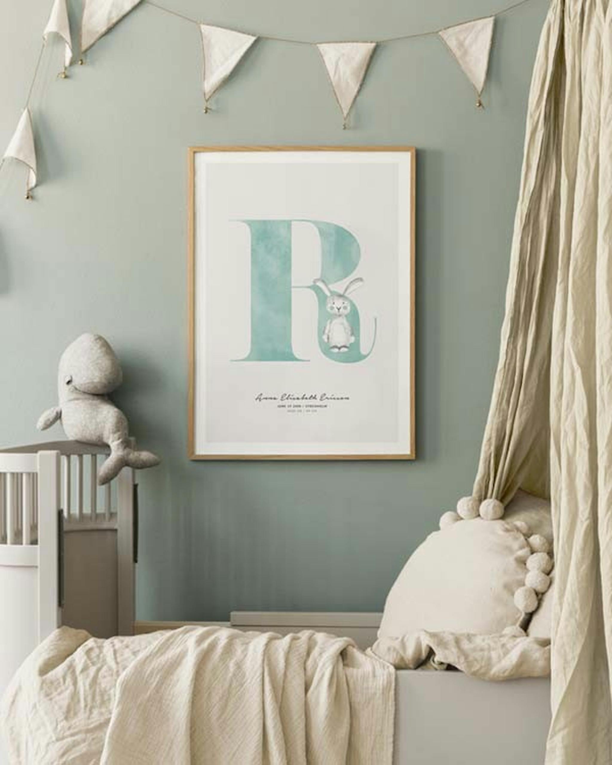 Kids Letter R Personal Poster