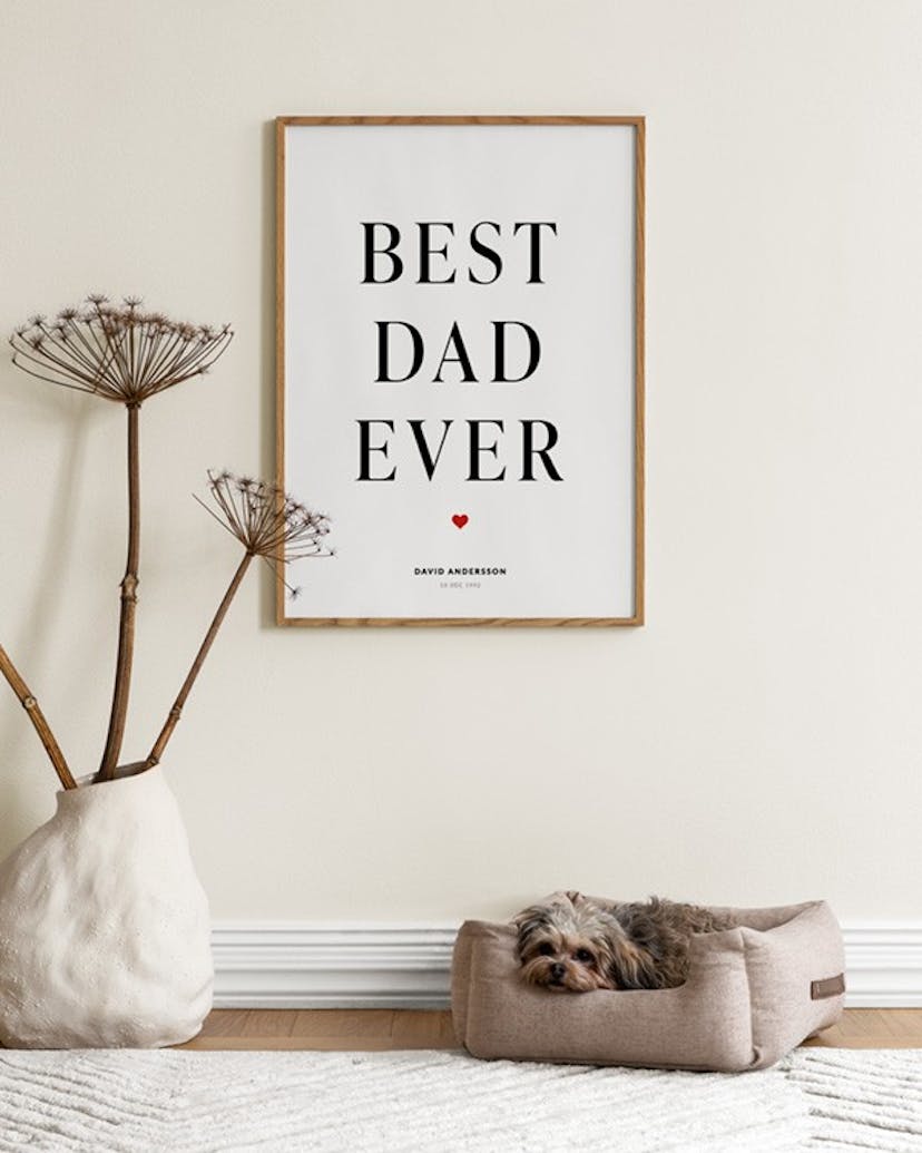 Best Dad Personal Poster