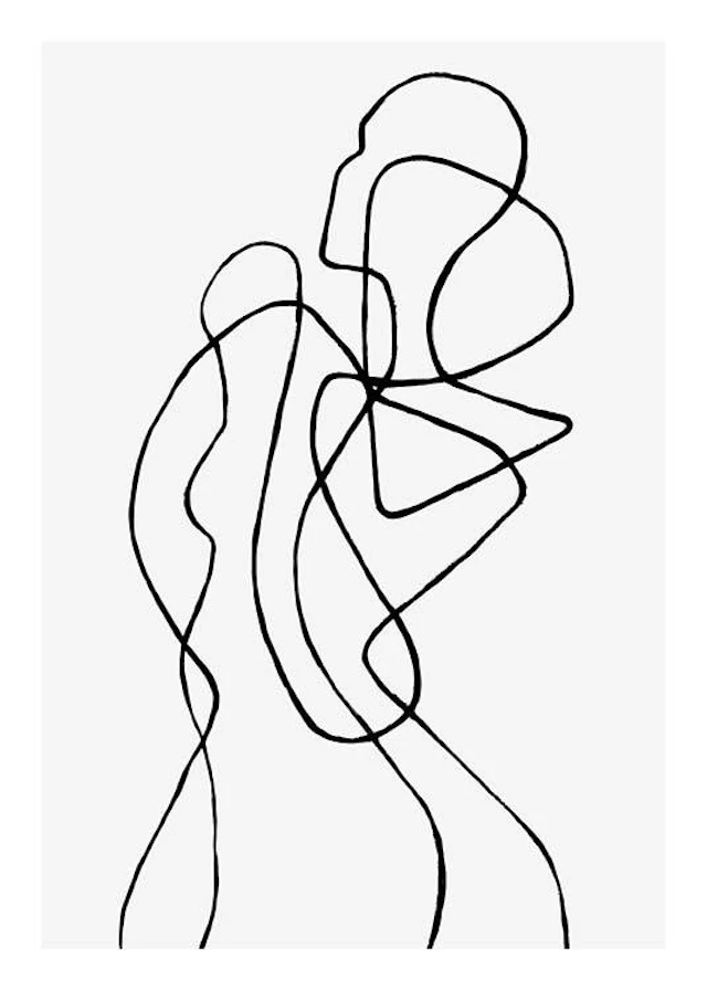 Láminas con line art | Diseños line art | Desenio.es