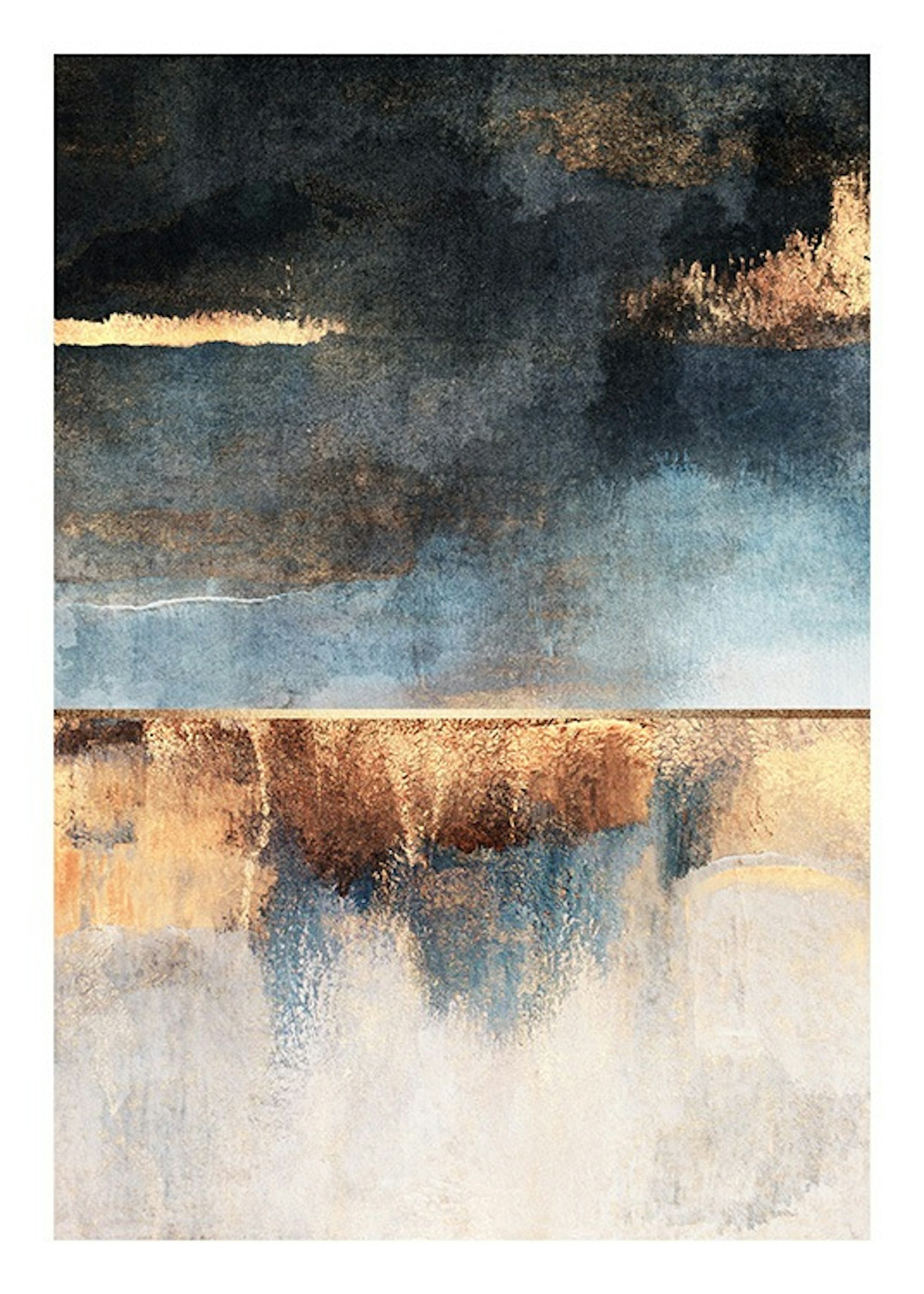 Rustic Leaves No2 Plakát