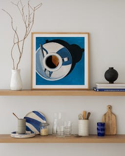Kate Birch - Mug of Black Coffee Print