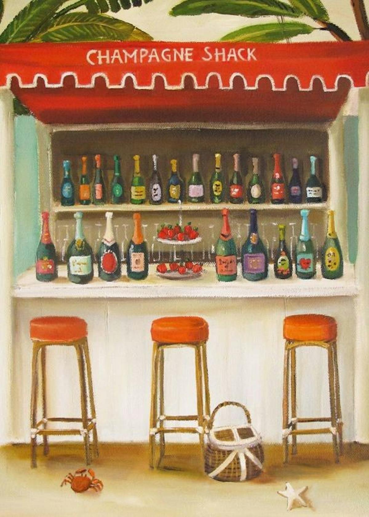 Janet Hill - Champagne Shack Poster