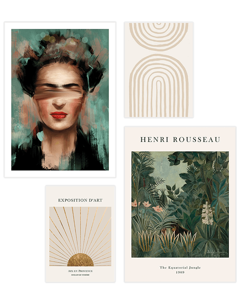 Frida Kahlo Collection Poster pack