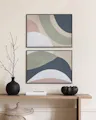 Soft Shapes Duo Poster pack
