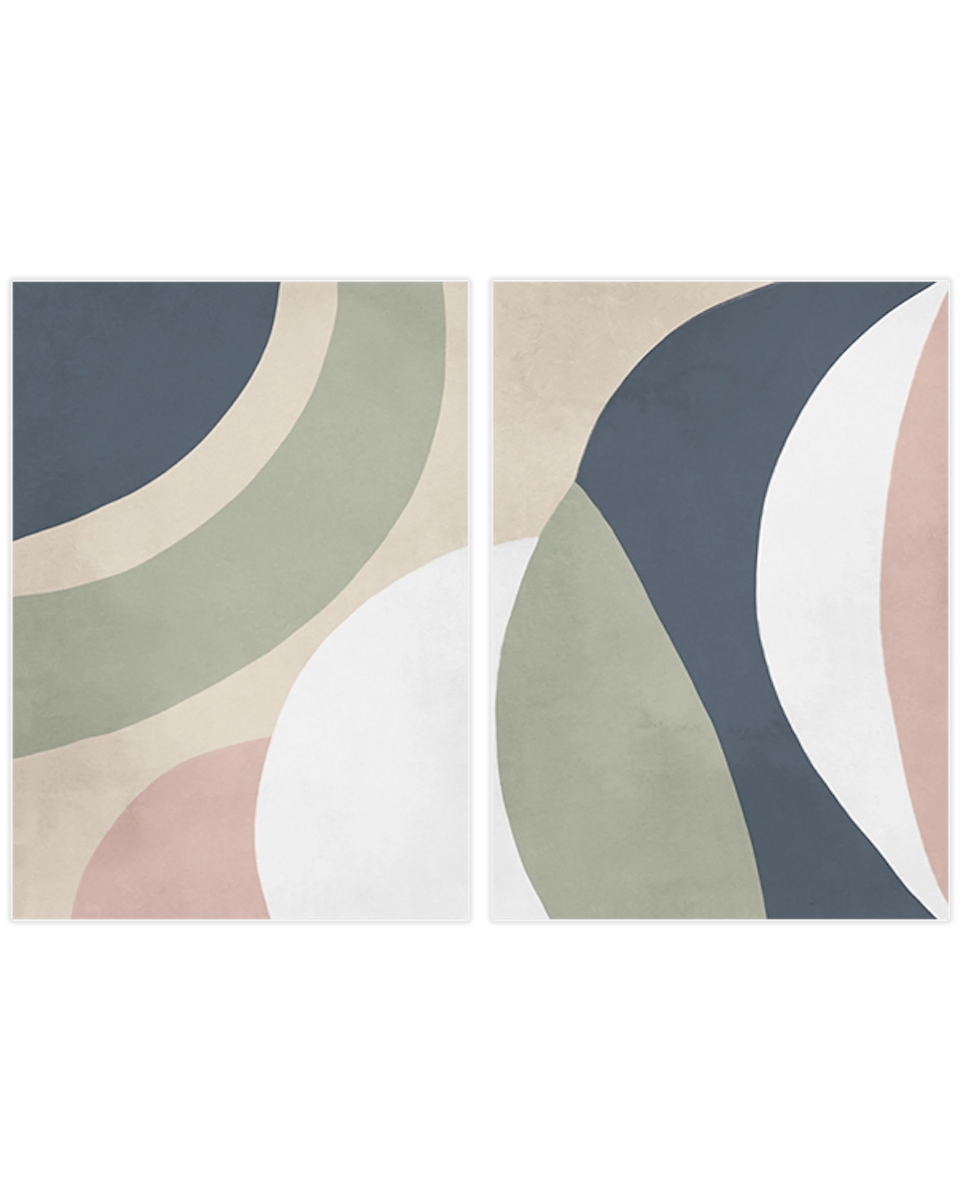 Soft Shapes Duo Posterpaket