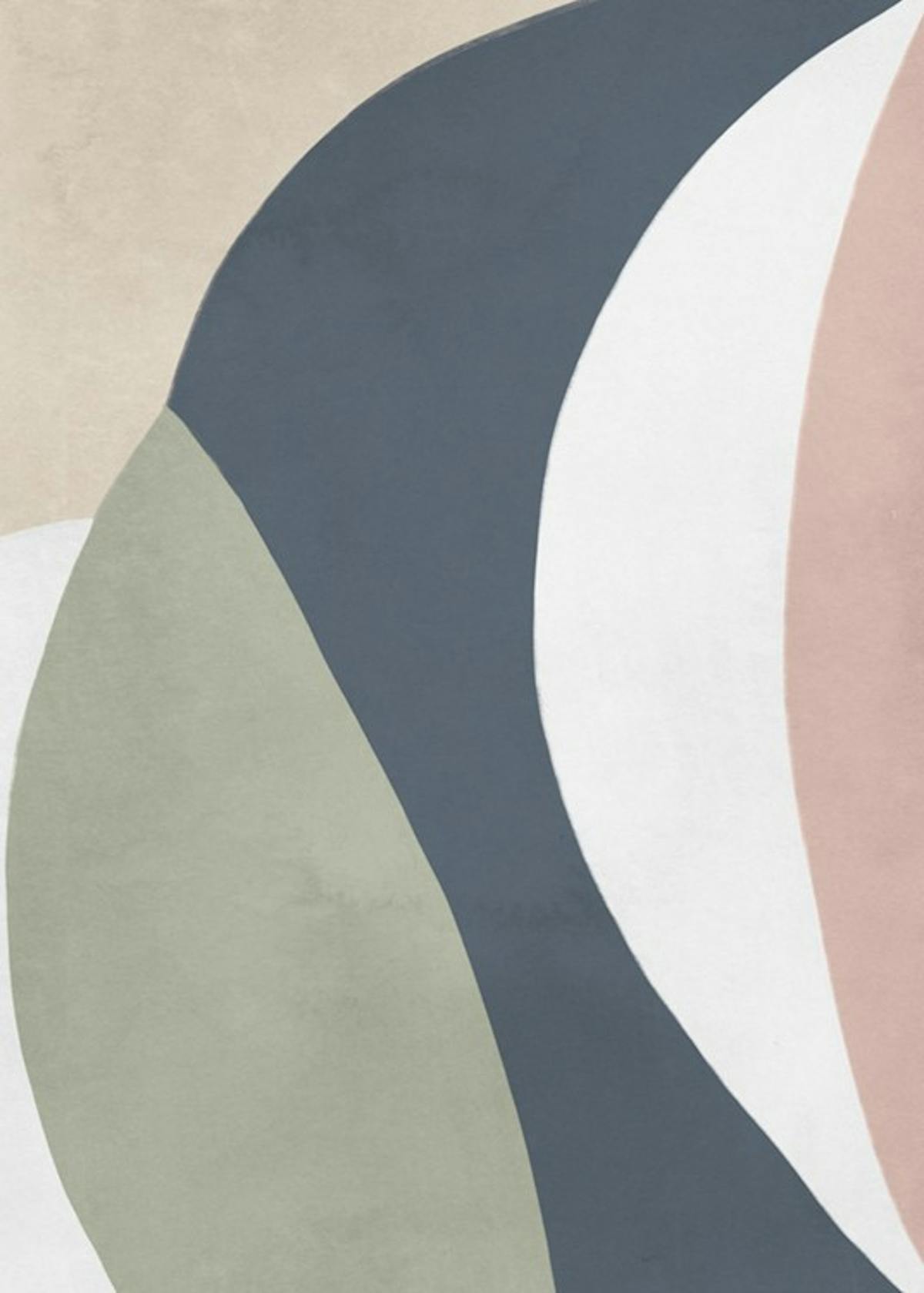 Soft Shapes Duo Poster pack