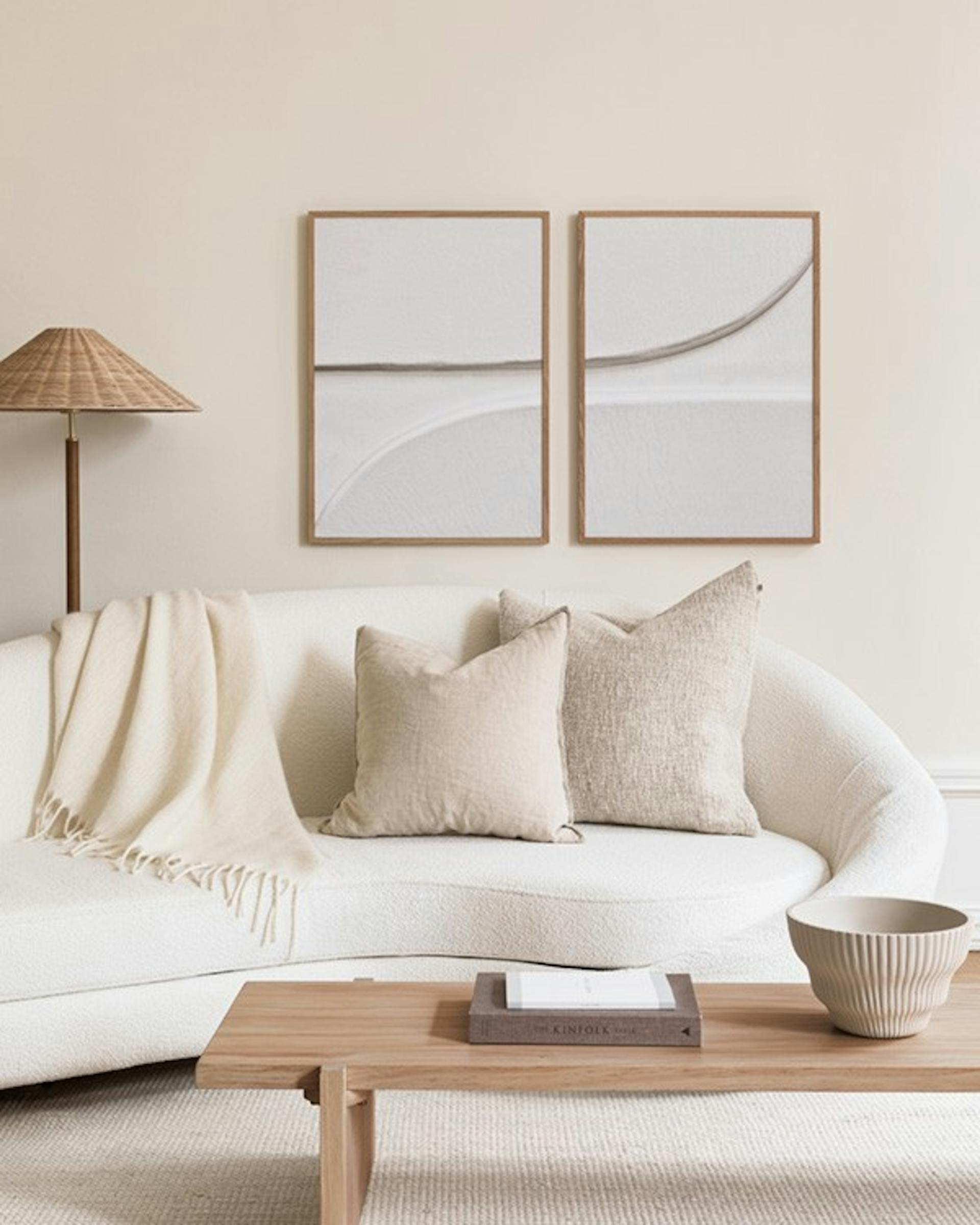 Minimalistic Texture Duo Poster pack