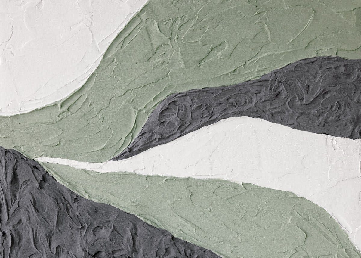 Green Art Duo Poster pack