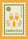 Colorful Stamp Collection Poster pack